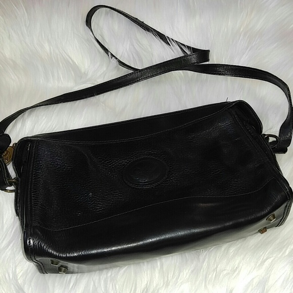 Michael Rome | Bags | Vintage Michael Rome Black Crossbody Leather ...